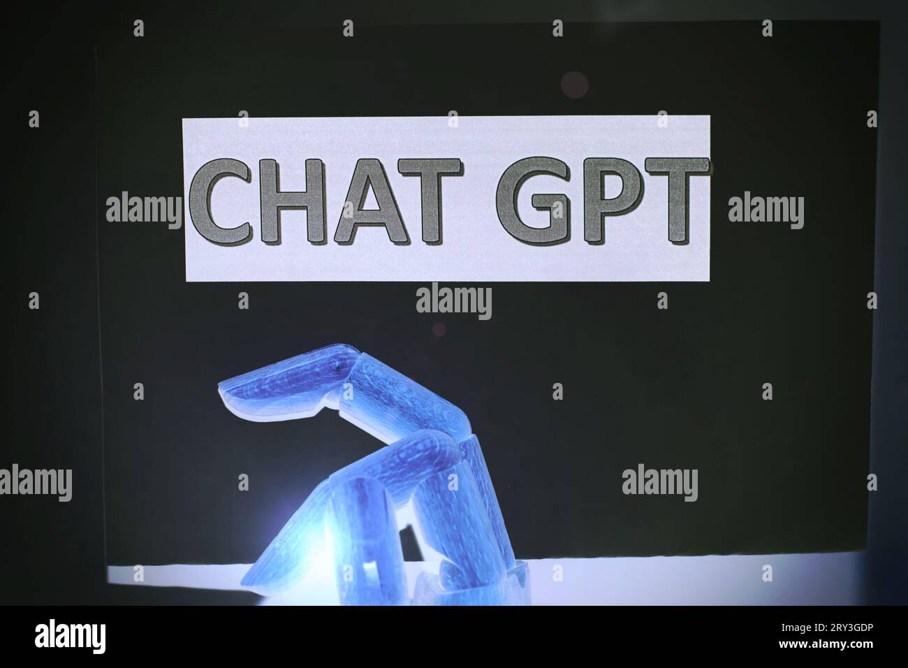 Chat gpt sign hi-res stock photography and images - Alamy