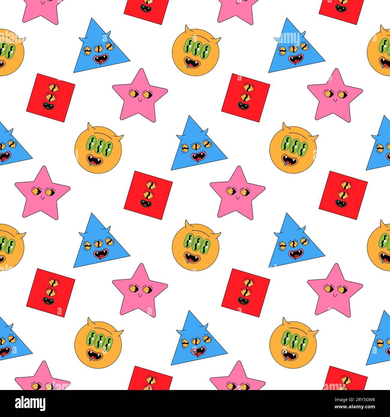 Groovy pattern Cut Out Stock Images & Pictures - Alamy