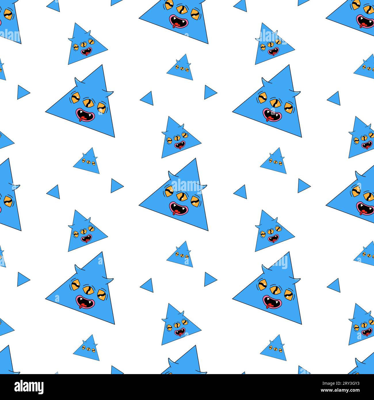 Psychedelic triangle hi-res stock photography and images - Alamy