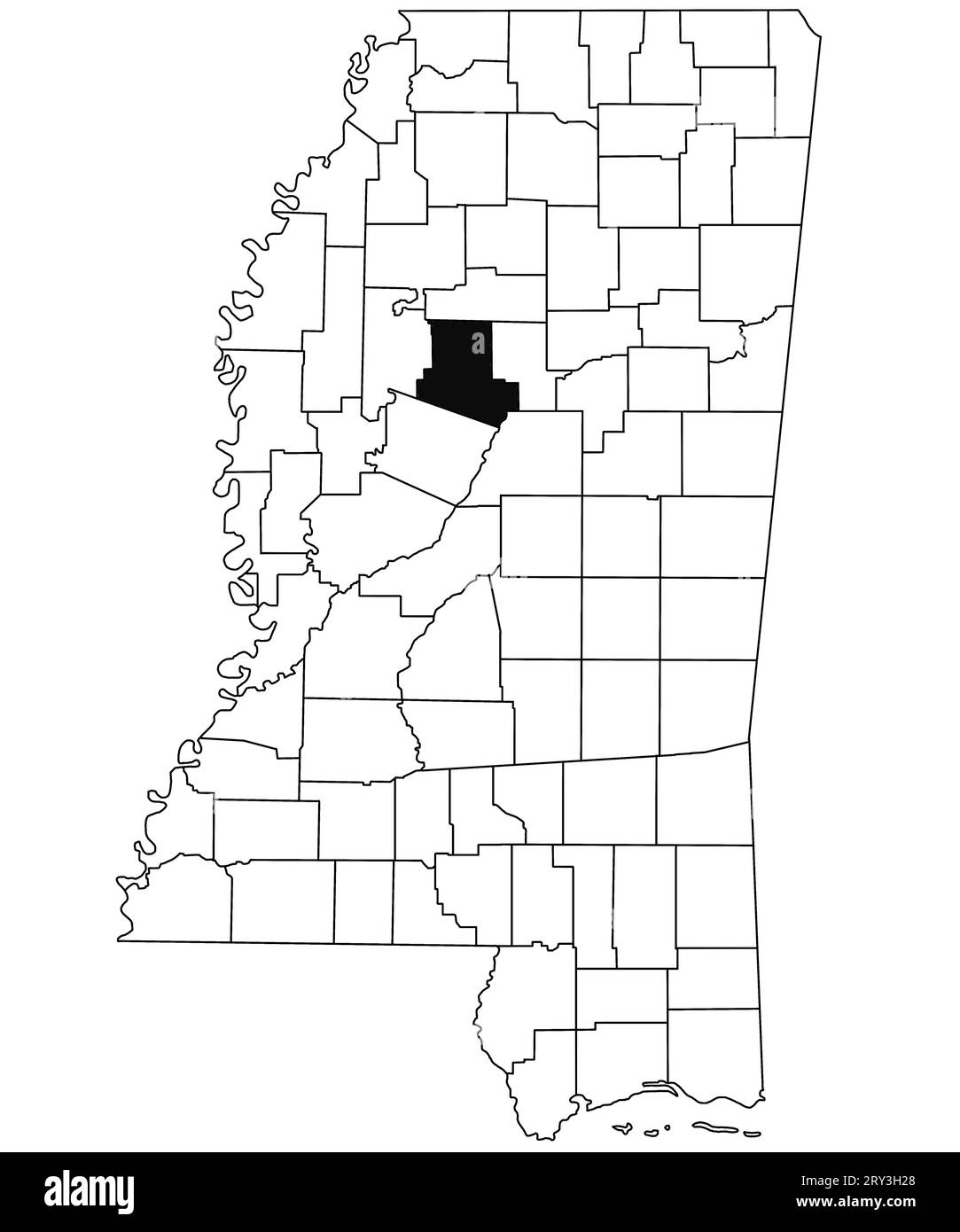 Carroll outline map hi-res stock photography and images - Alamy