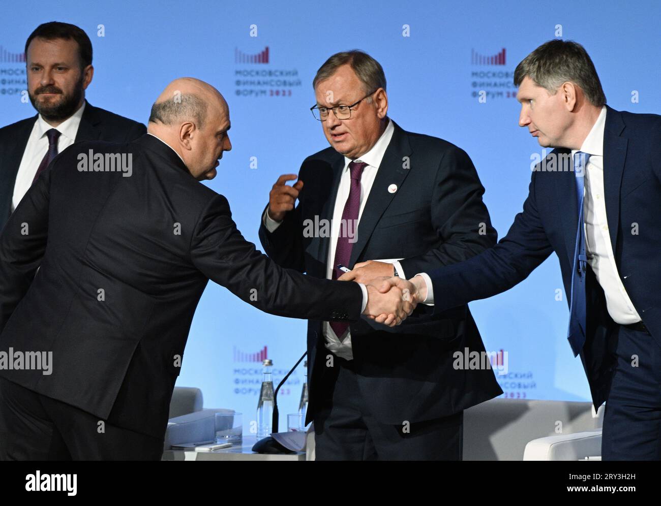 Moscow, Russia. 28th Sep, 2023. VII Moscow Financial Forum 2023 in the ...