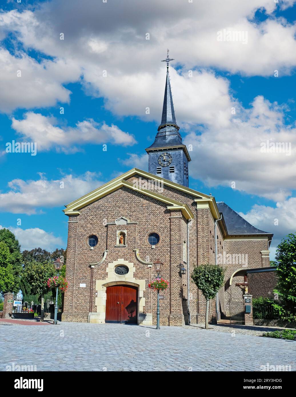 Stevensweert (Limburg), Netherlands - August 30. 2023: St. Stephanus ...