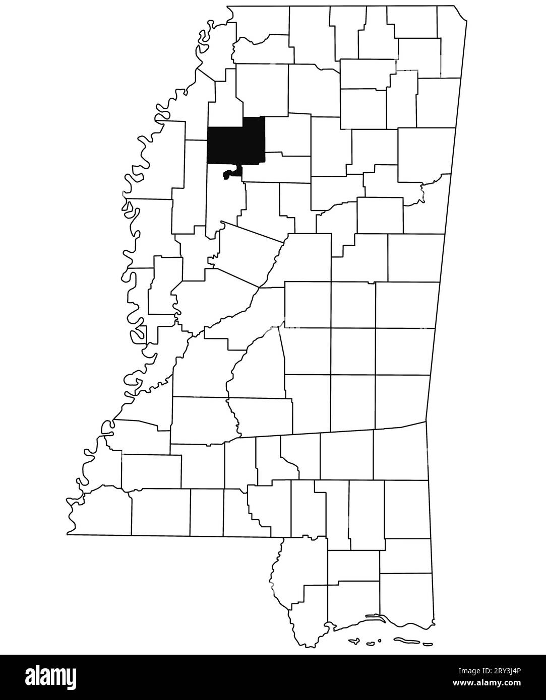 Tallahatchie River Map