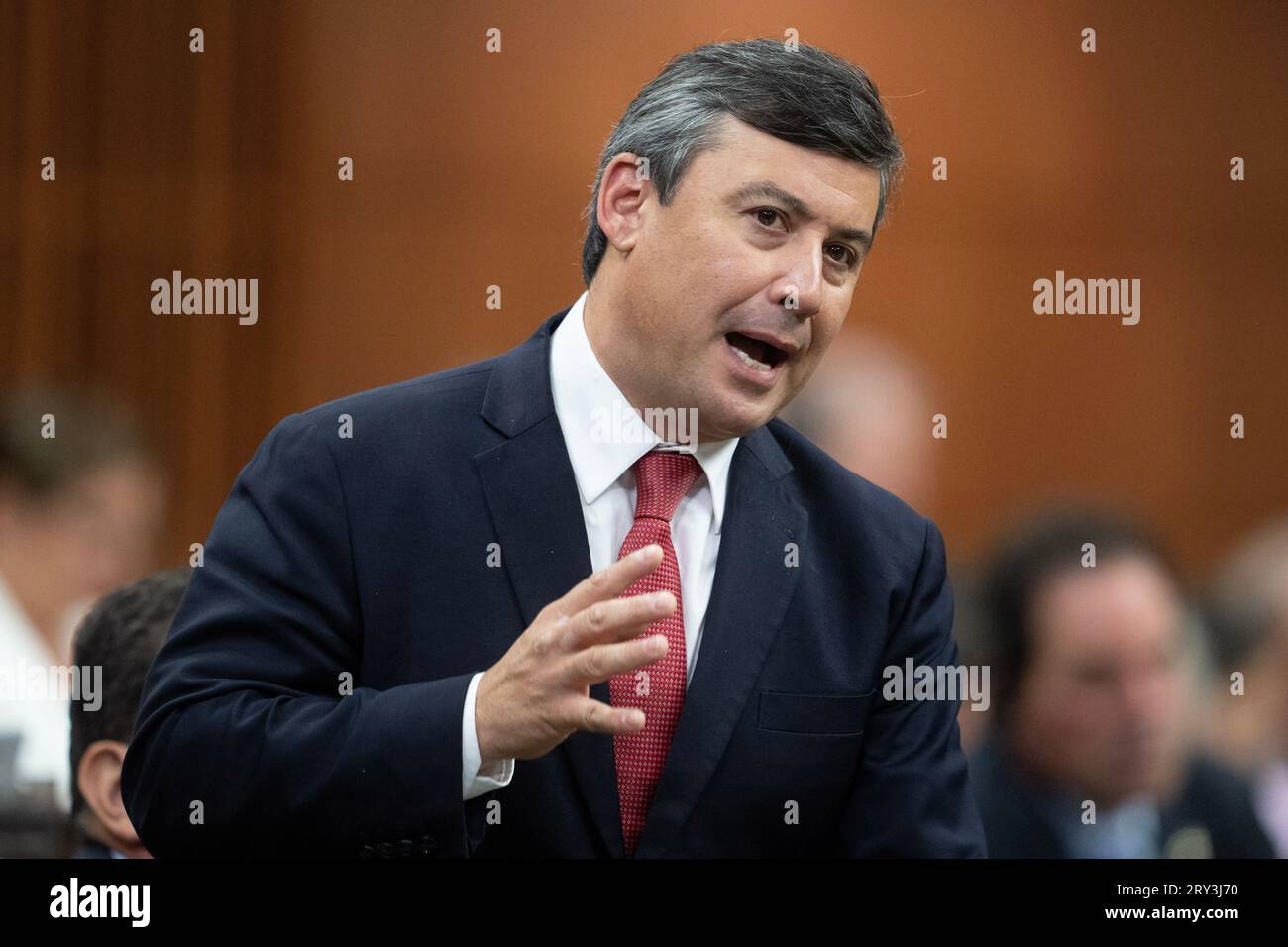 Ottawa, Canada. 28th Sep, 2023. Conservative MP for Wellington-Halton ...