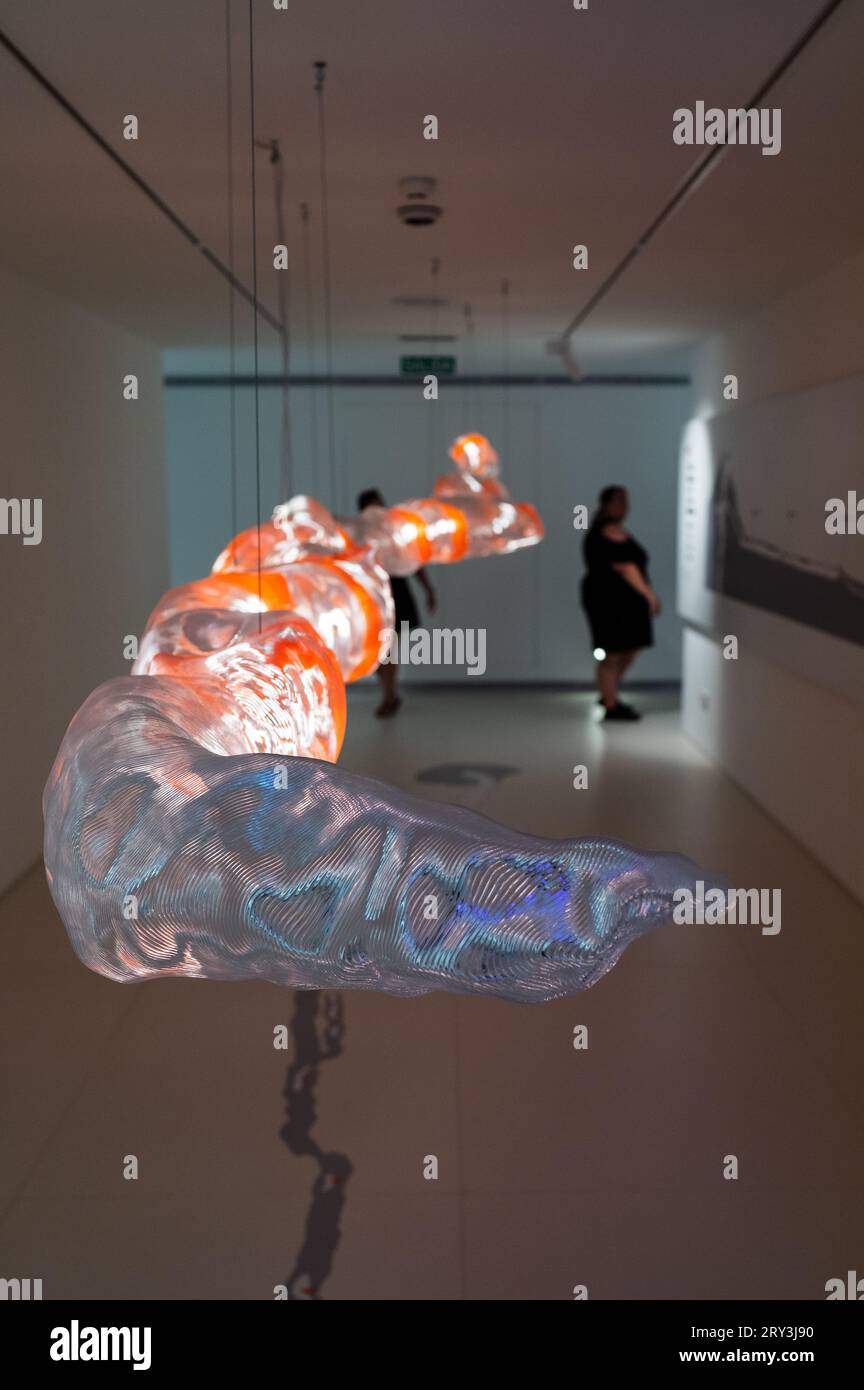 Inside the Lava tube installation at La Casa de los Volcanes (Volcanoes ...