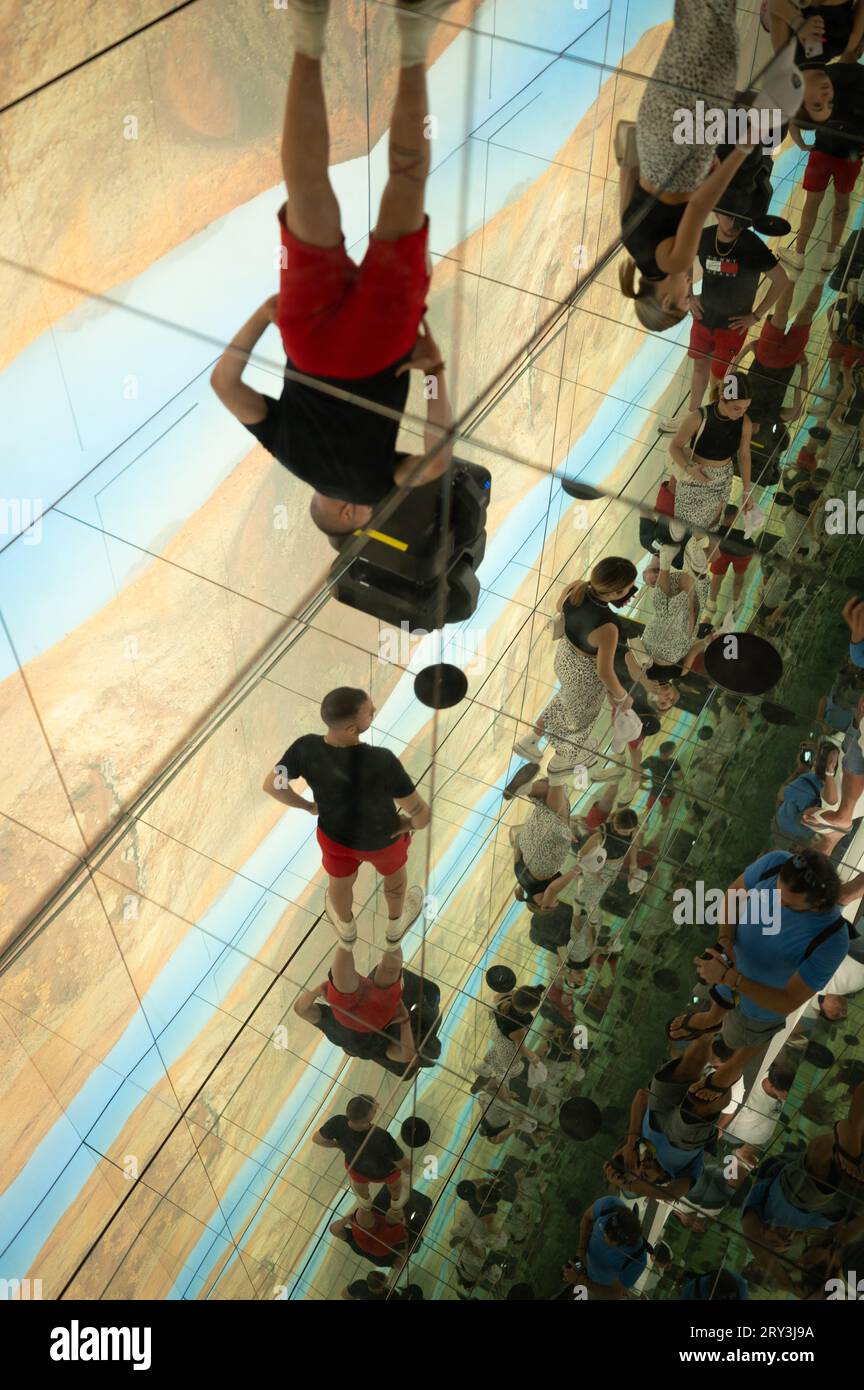 La Casa de los Volcanes (Volcanoes House) museum at Jameos del Agua ...