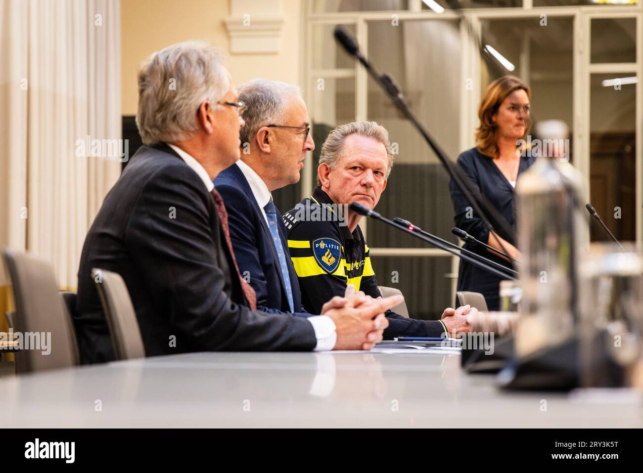 ROTTERDAM - Chief Commissioner of the Rotterdam Regional Police Unit ...