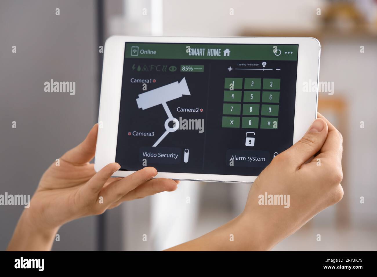 Smart kitchen control panel hi-res stock photography and images - Alamy