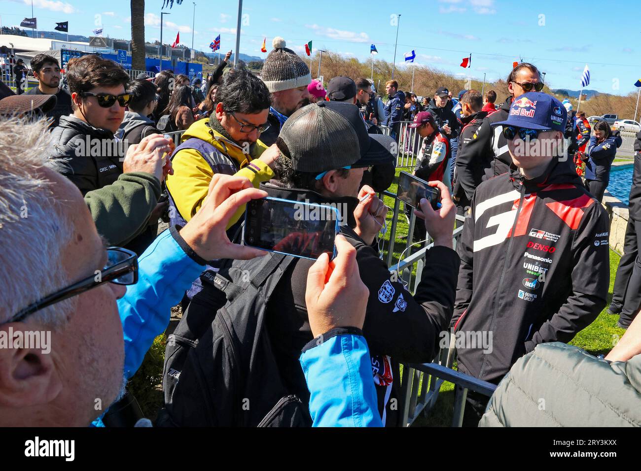 Los Angeles, Chili. 28th Sep, 2023. ROVANPERA Kalle (FIN), TOYOTA Yaris ...