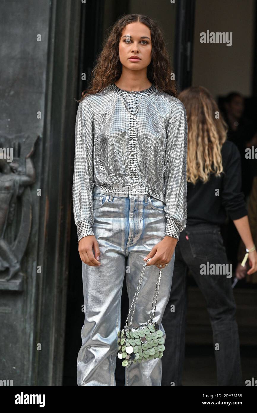 Paris, France. 28th Sep, 2023. Sarah Lysander Carter attending the ...