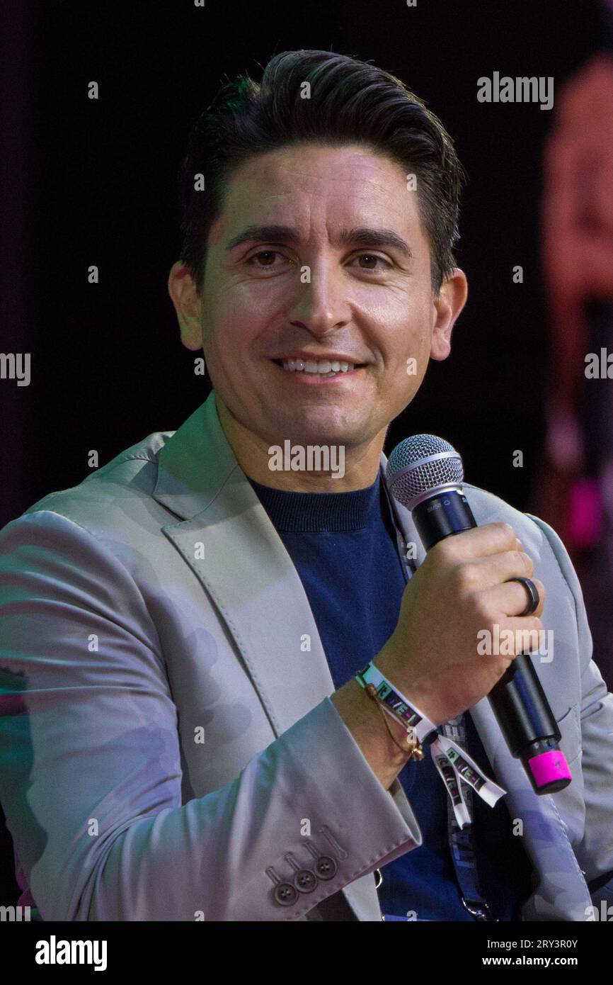 Torino, Italy. 28th Sep, 2023. Andrea Carcano, co-founder & CPO of ...