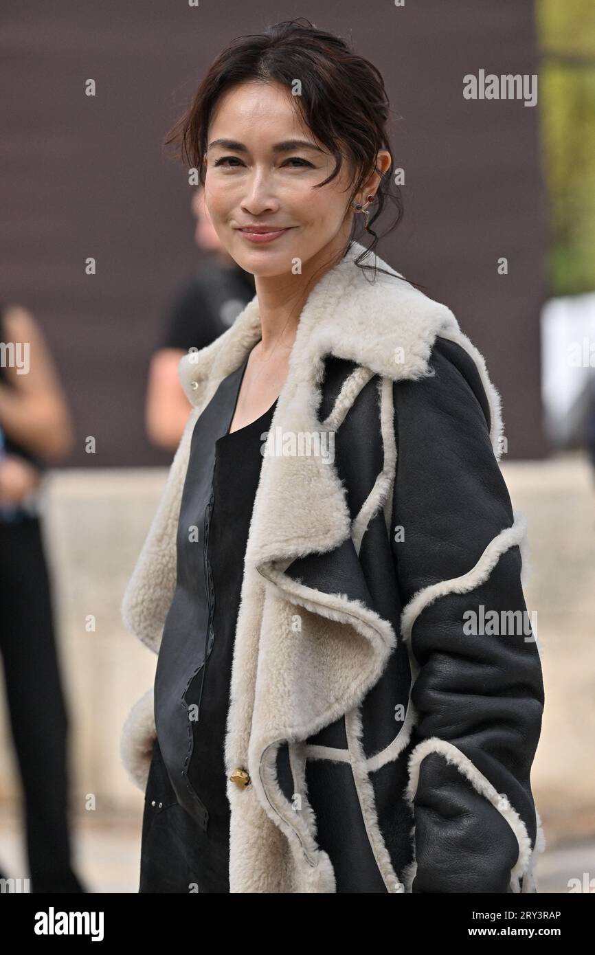 Paris, France. 28th Sep, 2023. Kyko Hasegawa attending the Chloe S/S ...