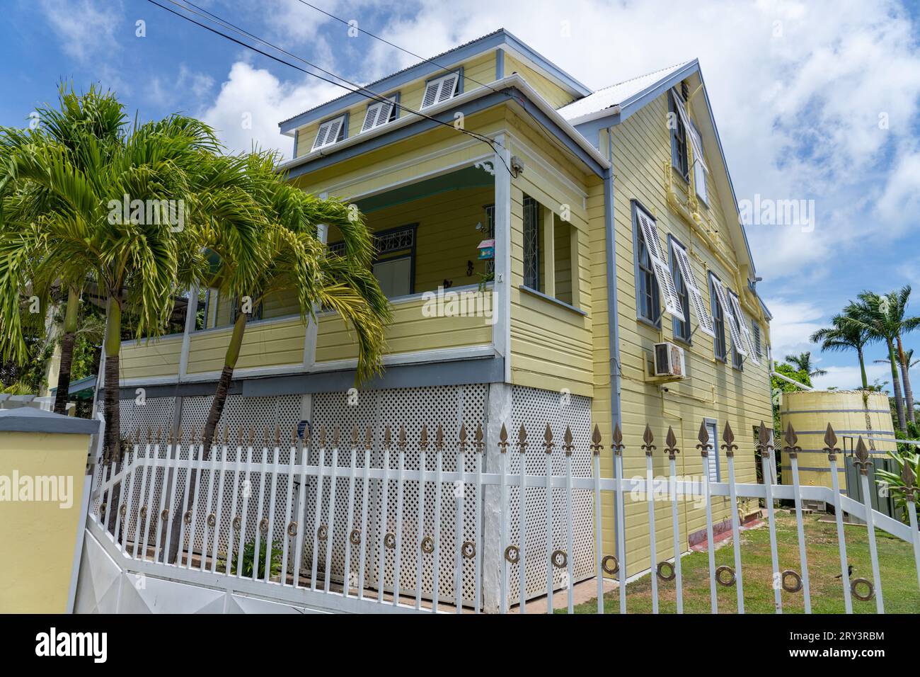 A nicely restored house built in classic Creole Colonial style in the ...