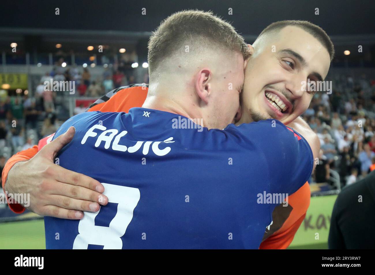 Zagreb, Croatia. 28th Sep, 2023. ZAGREB, CROATIA - SEPTEMBER 28: Adin ...