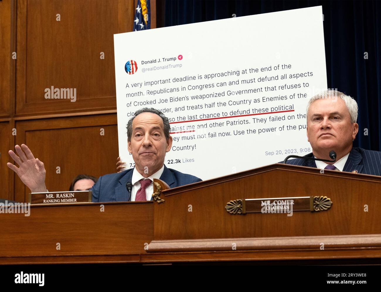 United States Representative Jamie Raskin (Democrat of Maryland ...