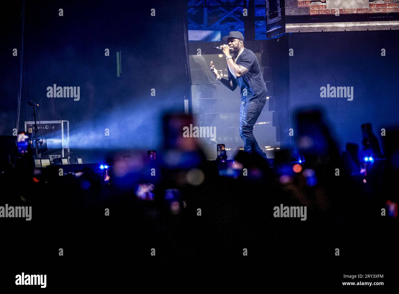 AMSTERDAM - 50 Cent during his concert in Ziggo Dome. The American ...