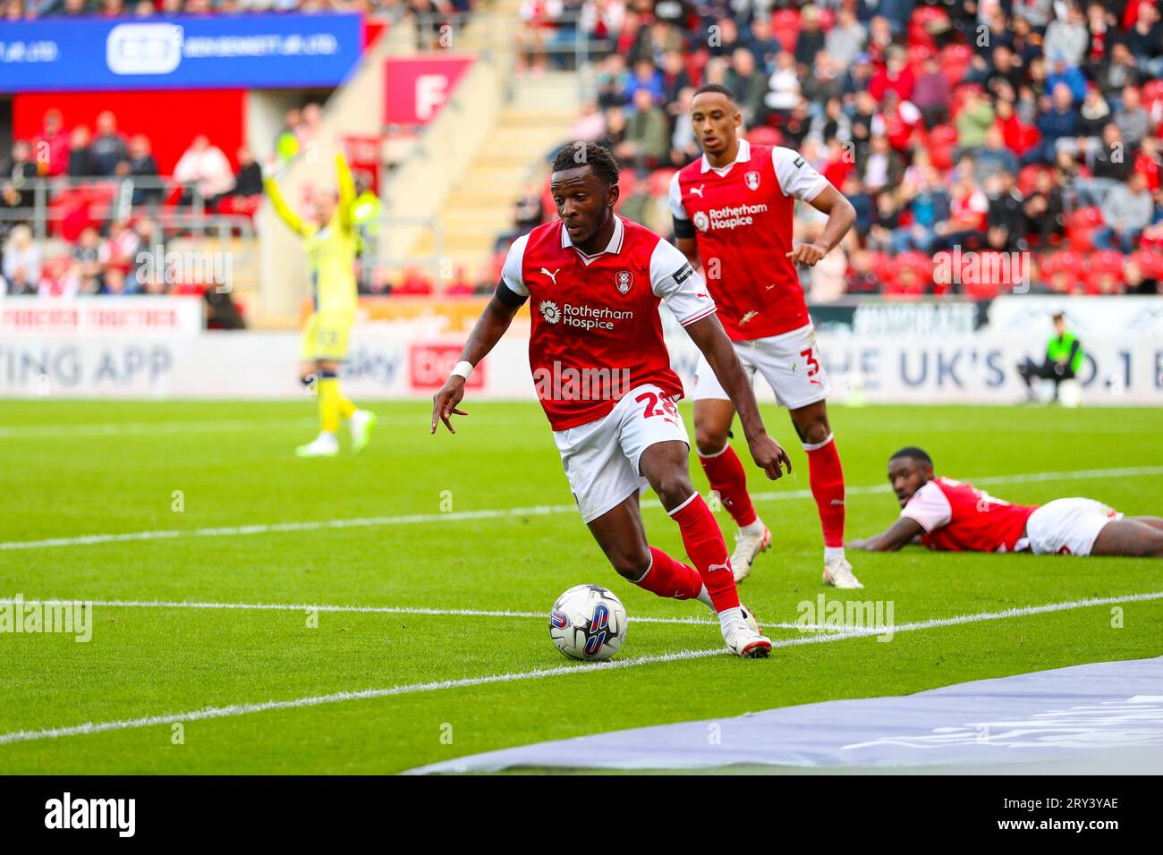 AESSEAL New York Stadium, Rotherham, England - 23rd September 2023 ...