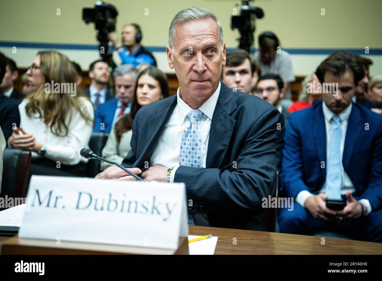 Washington, USA. 28th Sep, 2023. Dubinsky Consulting Founder Bruce ...