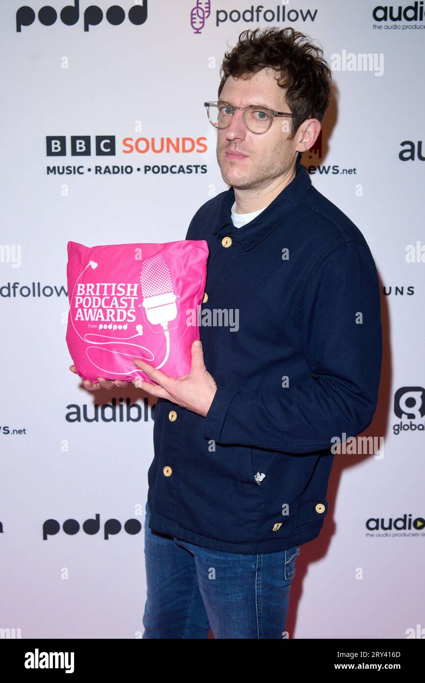 London, UK . 28 September, 2023 . Elis James pictured at the The ...
