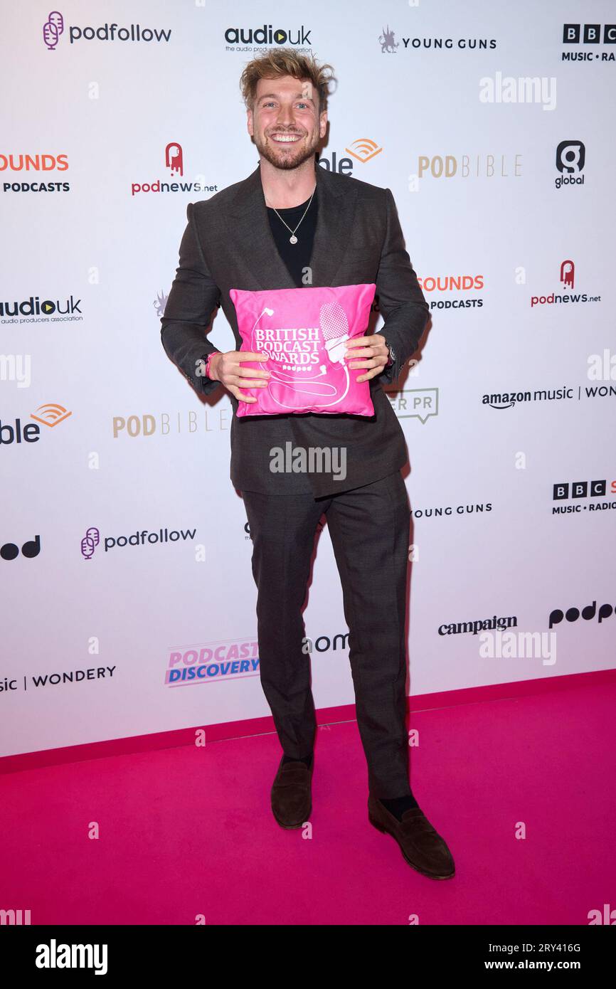 London, UK . 28 September, 2023 . Sam Thompson pictured at the The ...