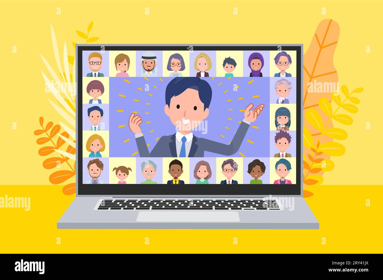 Teacher representative Stock Vector Images - Alamy