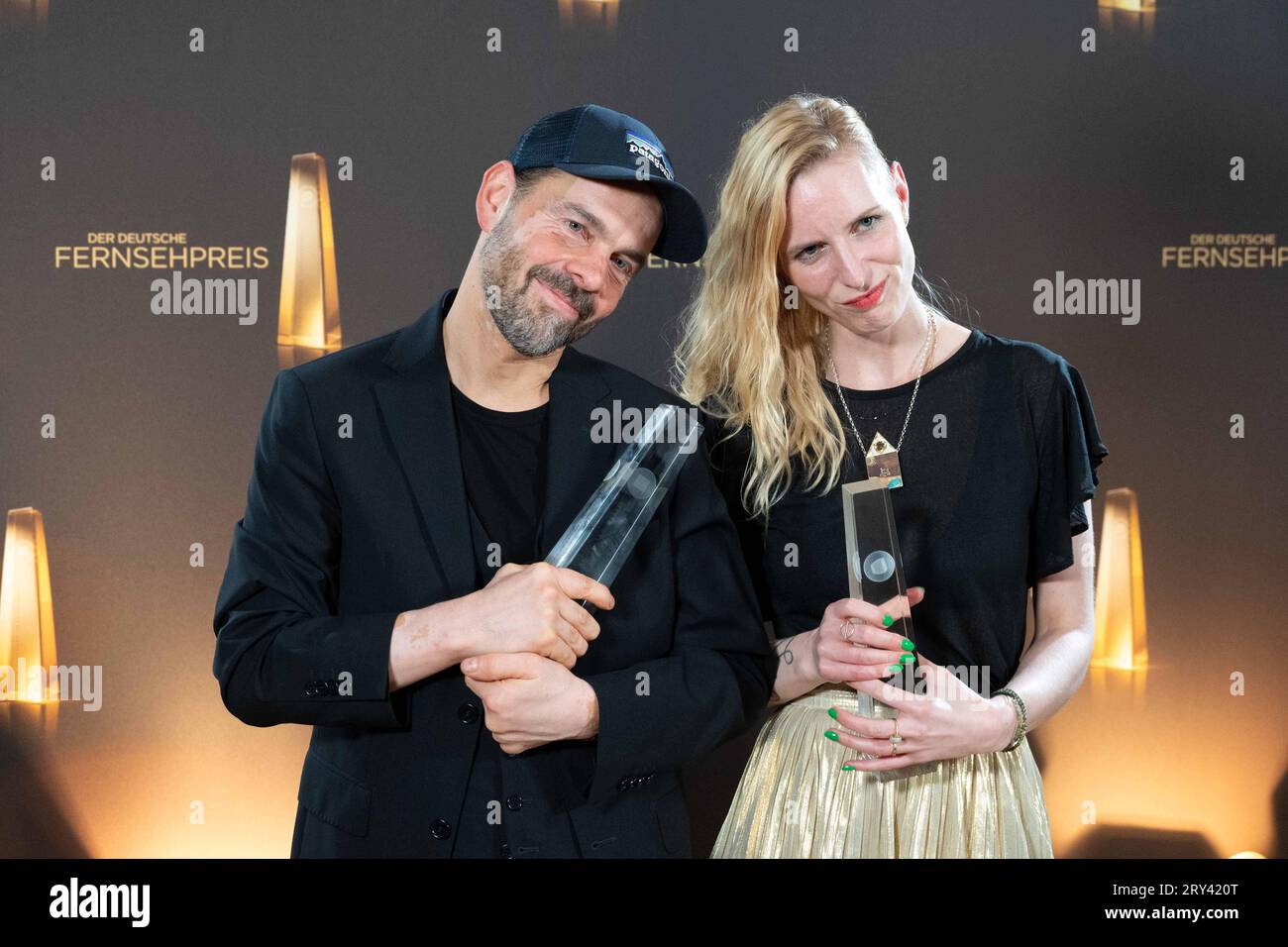 Preistraeger Andre NIER und Sarah Christin PETER Bester Schnitt ...