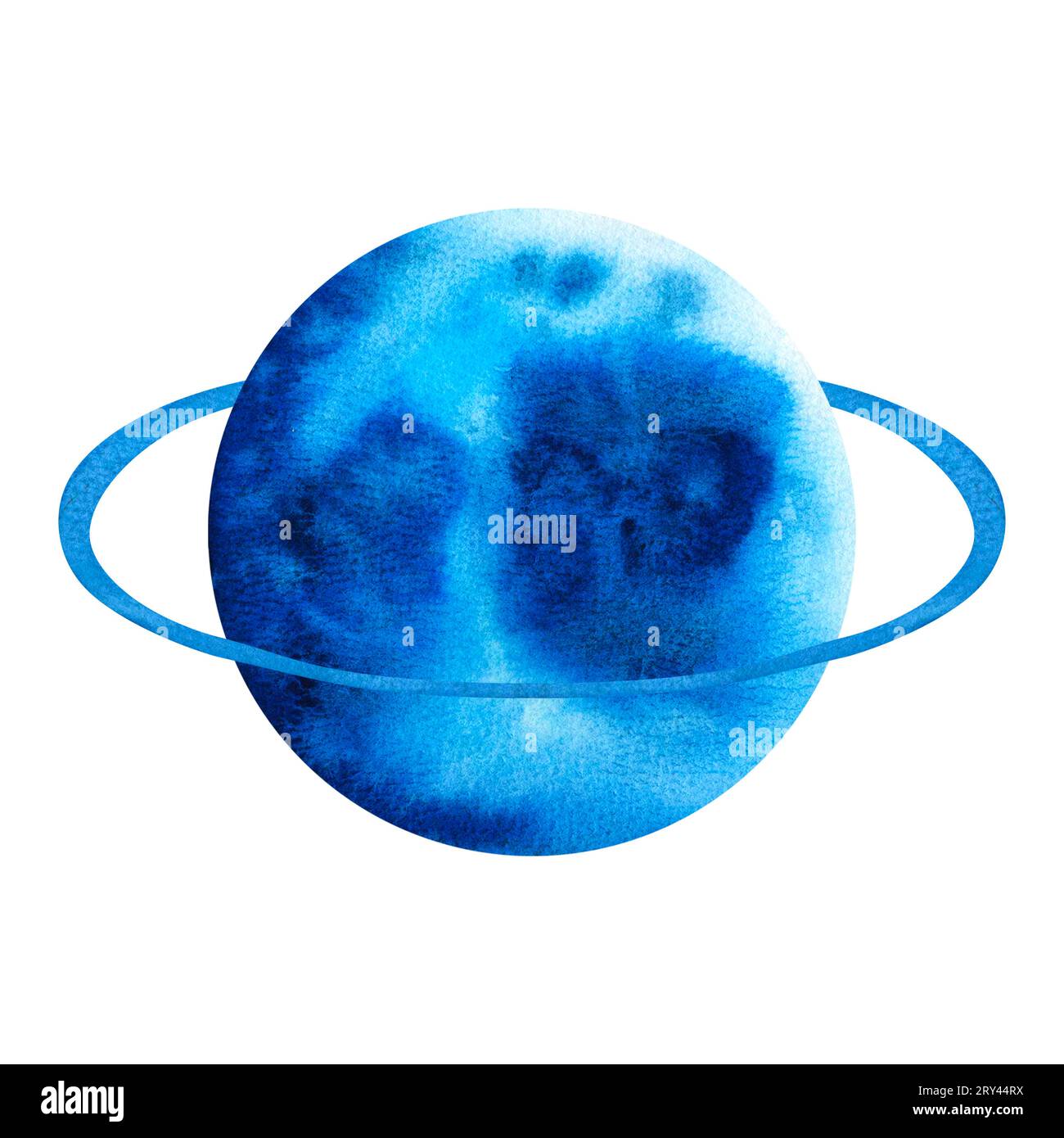 Uranus. Planets of our solar system isolated on transparent background ...