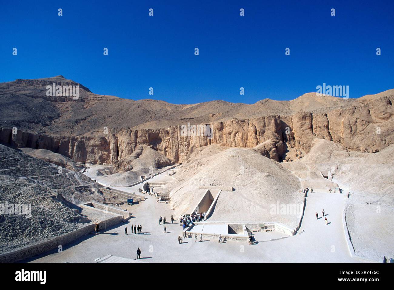 Valley of the Kings, Thebes, Egypt Stock Photo - Alamy
