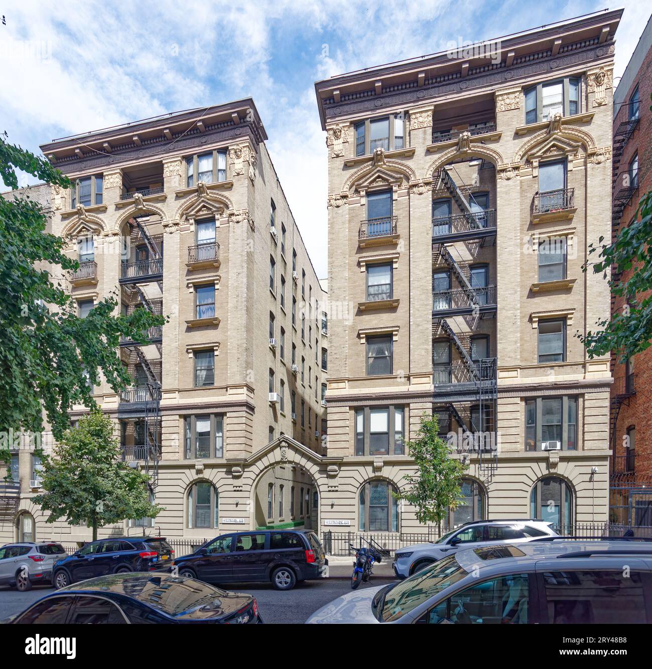605 West 137th Street is one of five Emery Roth-designed buildings in ...