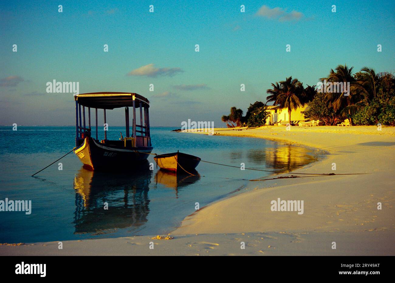 Boat, Ari Atoll, Maldives, boat, tropical beach, asia, landscape ...