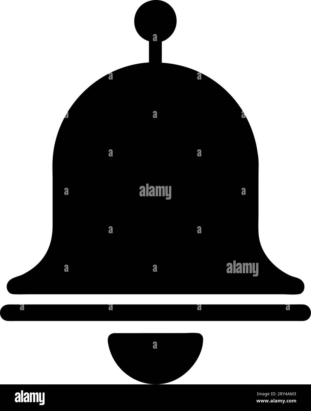 Hanging school bell Stock Vector Images - Alamy