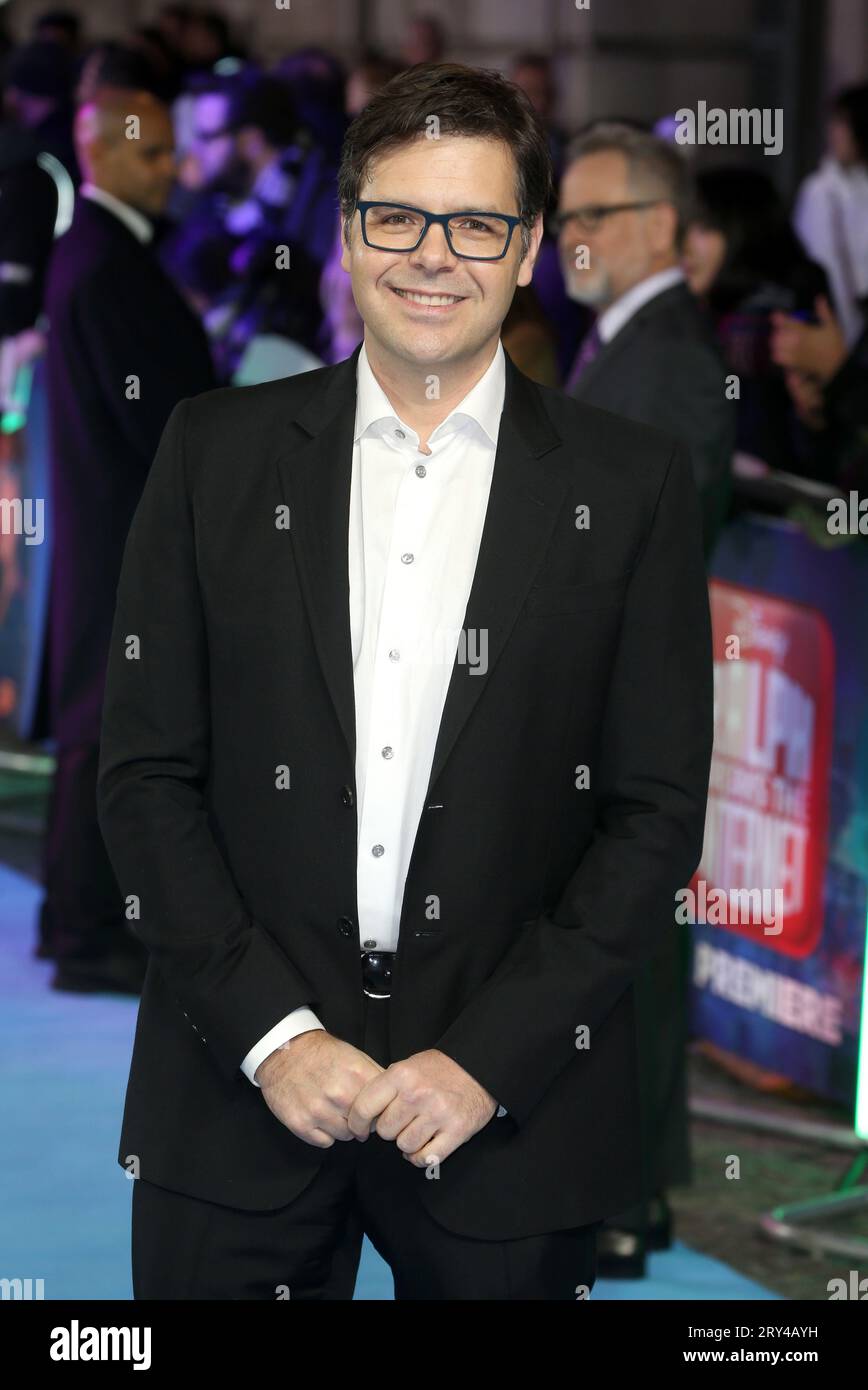 Phil Johnston attends the European Premiere of "Ralph Breaks The Internet" at The Curzon Mayfair ...