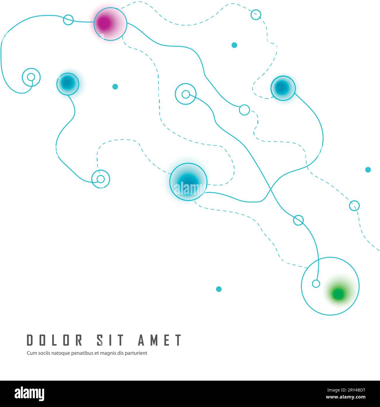 Abstract graphic design with connection background. Vector color ...