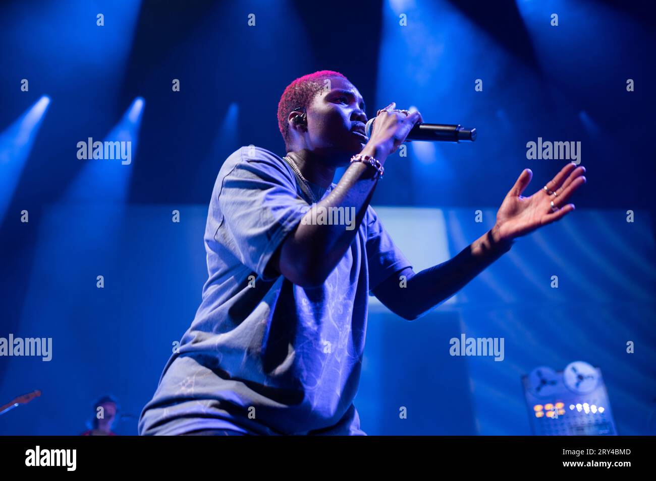 Hammersmith, London, 28/09/2023, Singer Arlo Parks performing at ...