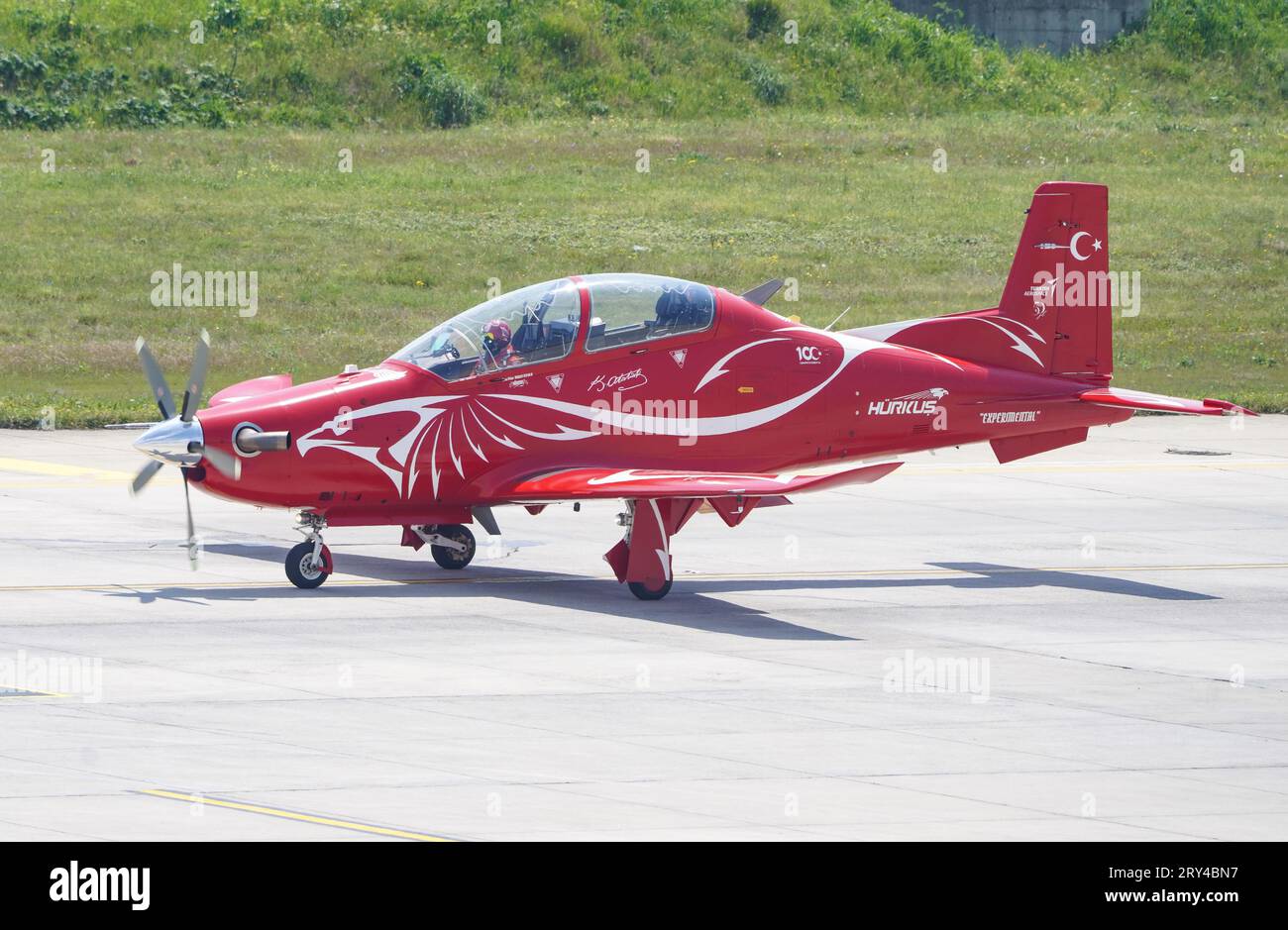 ISTANBUL, TURKIYE - APRIL 30, 2023: Turkish Aerospace Industries TAI ...