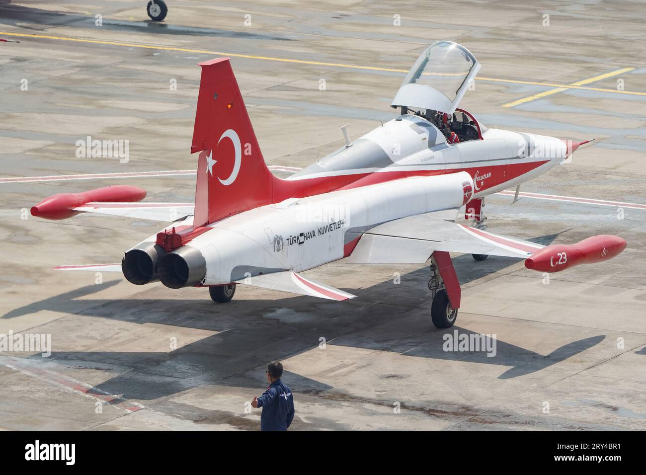 ISTANBUL, TURKIYE - MAY 01, 2023: Turkish Stars, Turkish Air Force ...
