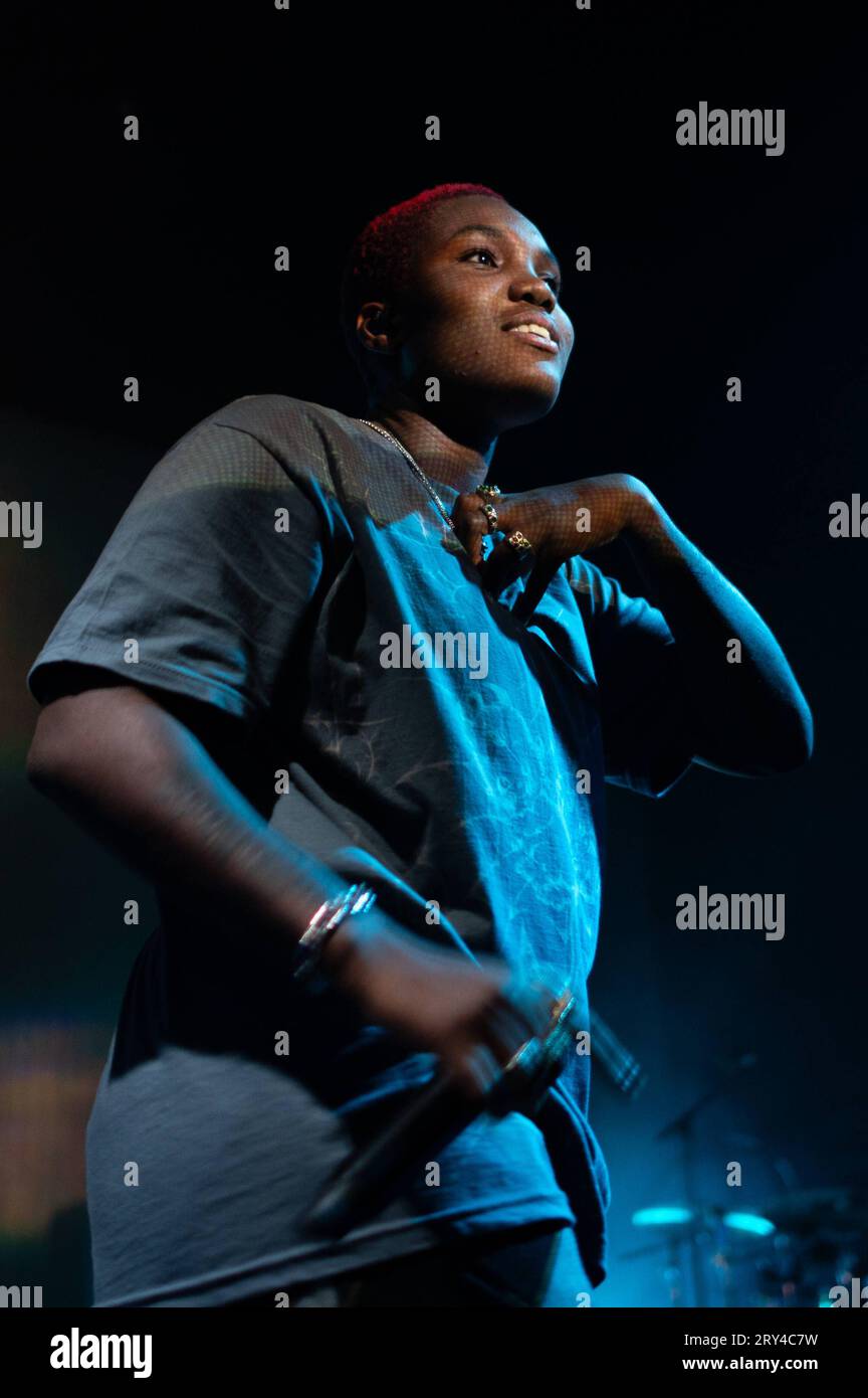 Arlo Parks Performing in London Singer Arlo Parks performing at Eventim ...