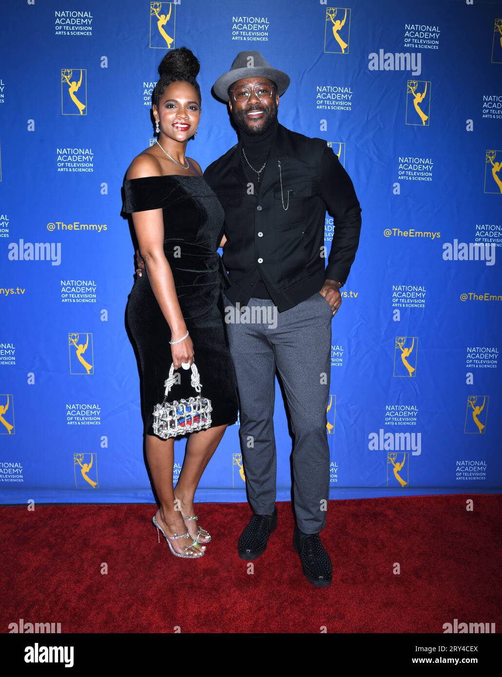 September 27, 2023, New York City, NY, USA: Atoya Burleson and Nate ...