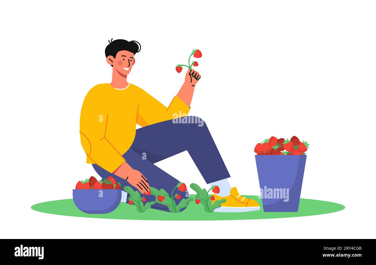 Farming experience Stock Vector Images - Alamy