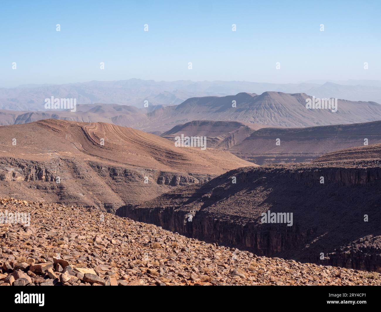 Precambrian limestone mountains near Agdiz, Morocco Stock Photo - Alamy