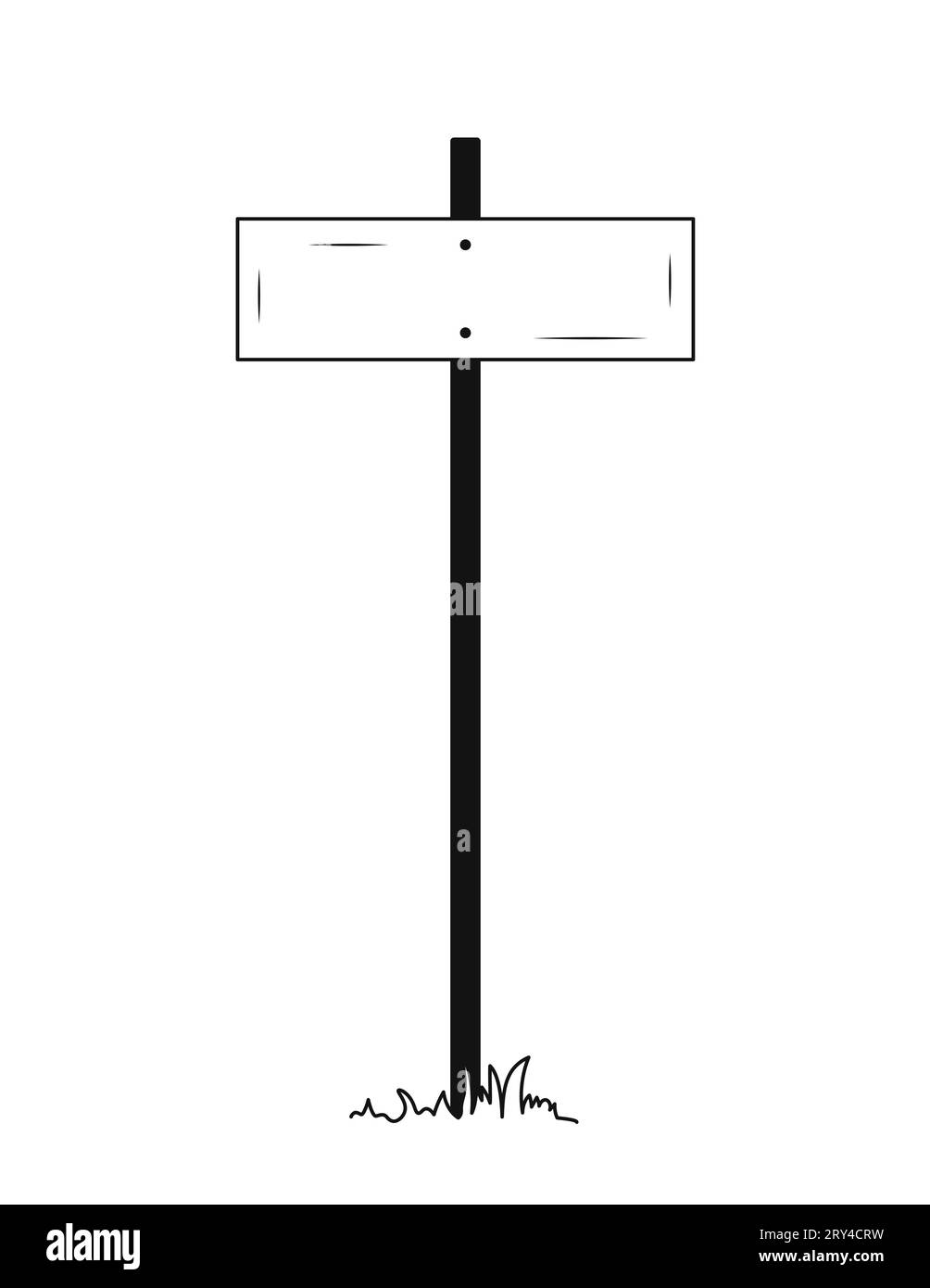 Traffic directional road sign Black and White Stock Photos & Images - Alamy