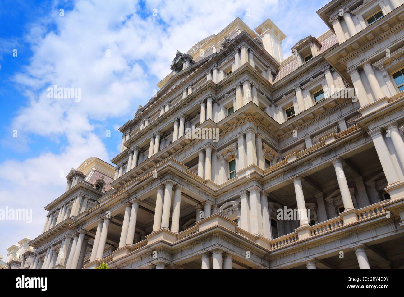 Washington DC, USA. Eisenhower Executive Office Building Stock Photo ...