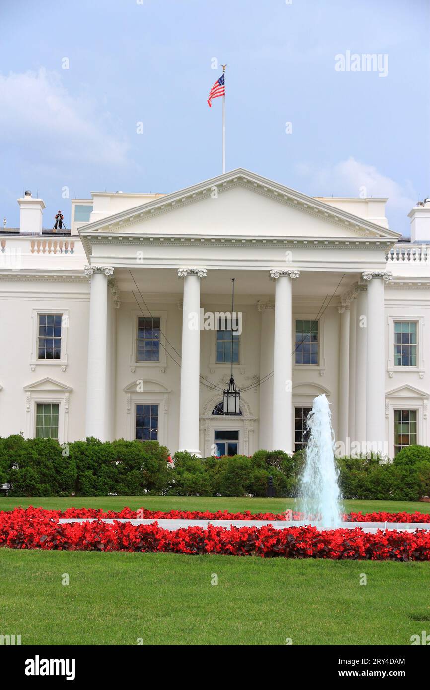 White House Front View