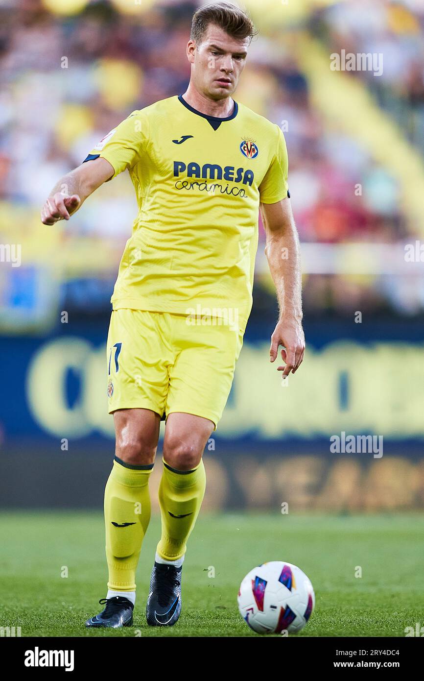 Alexander Sorloth (Villarreal CF, #11) in action during the LaLiga ...