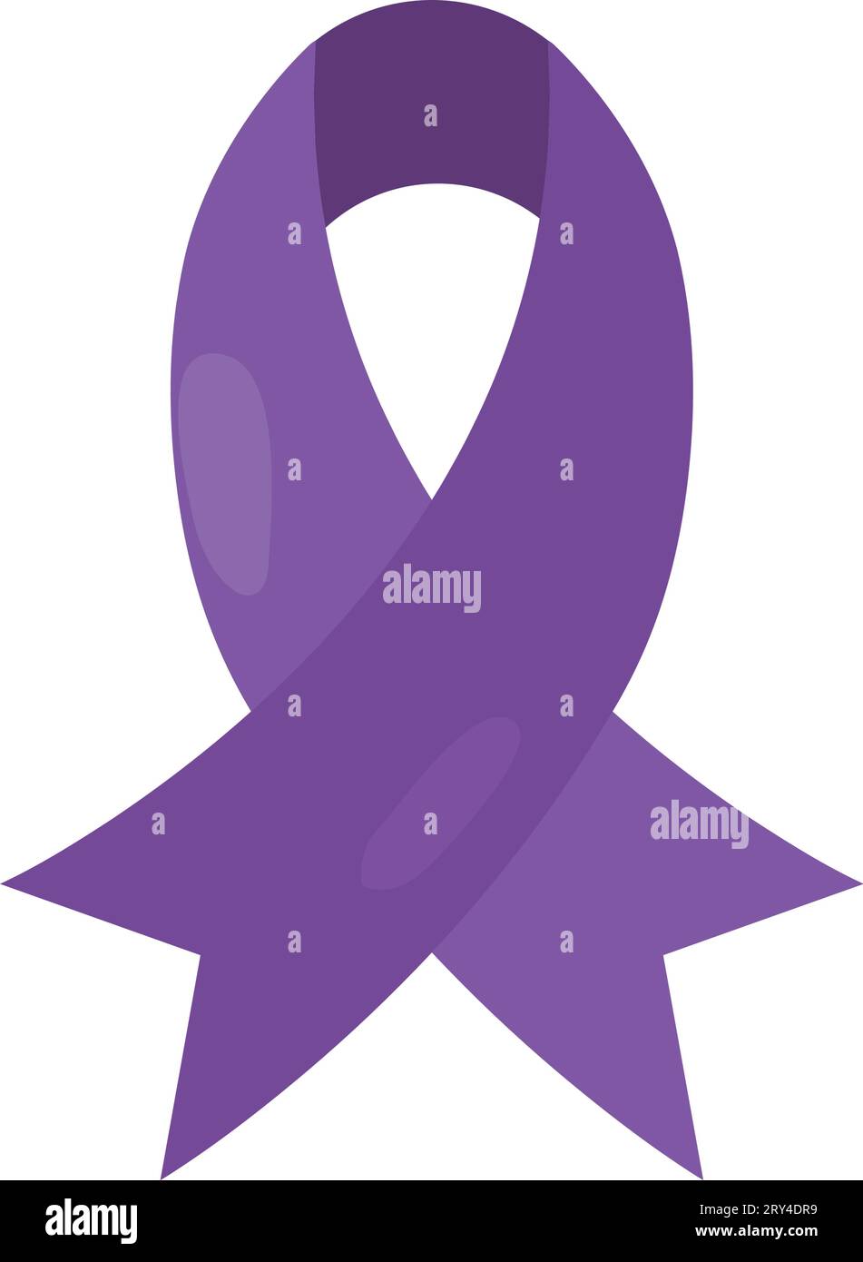 purple ribbon campaign prevention Stock Vector Image & Art - Alamy