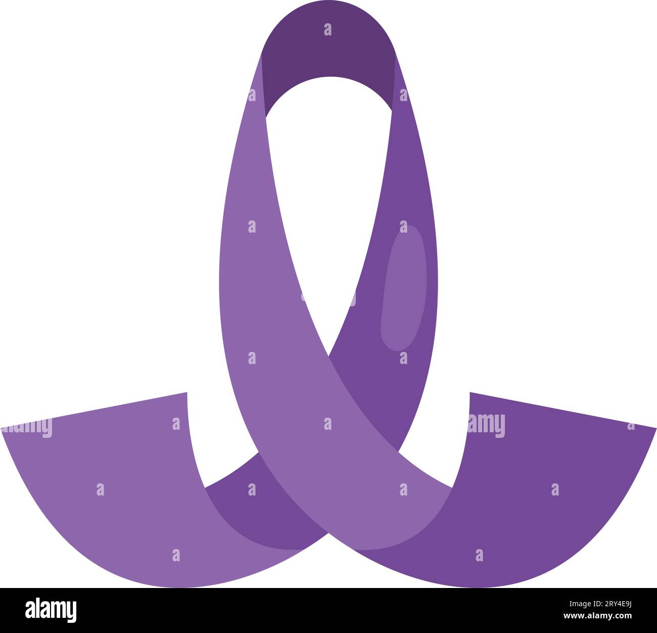 purple ribbon campaign design Stock Vector Image & Art - Alamy