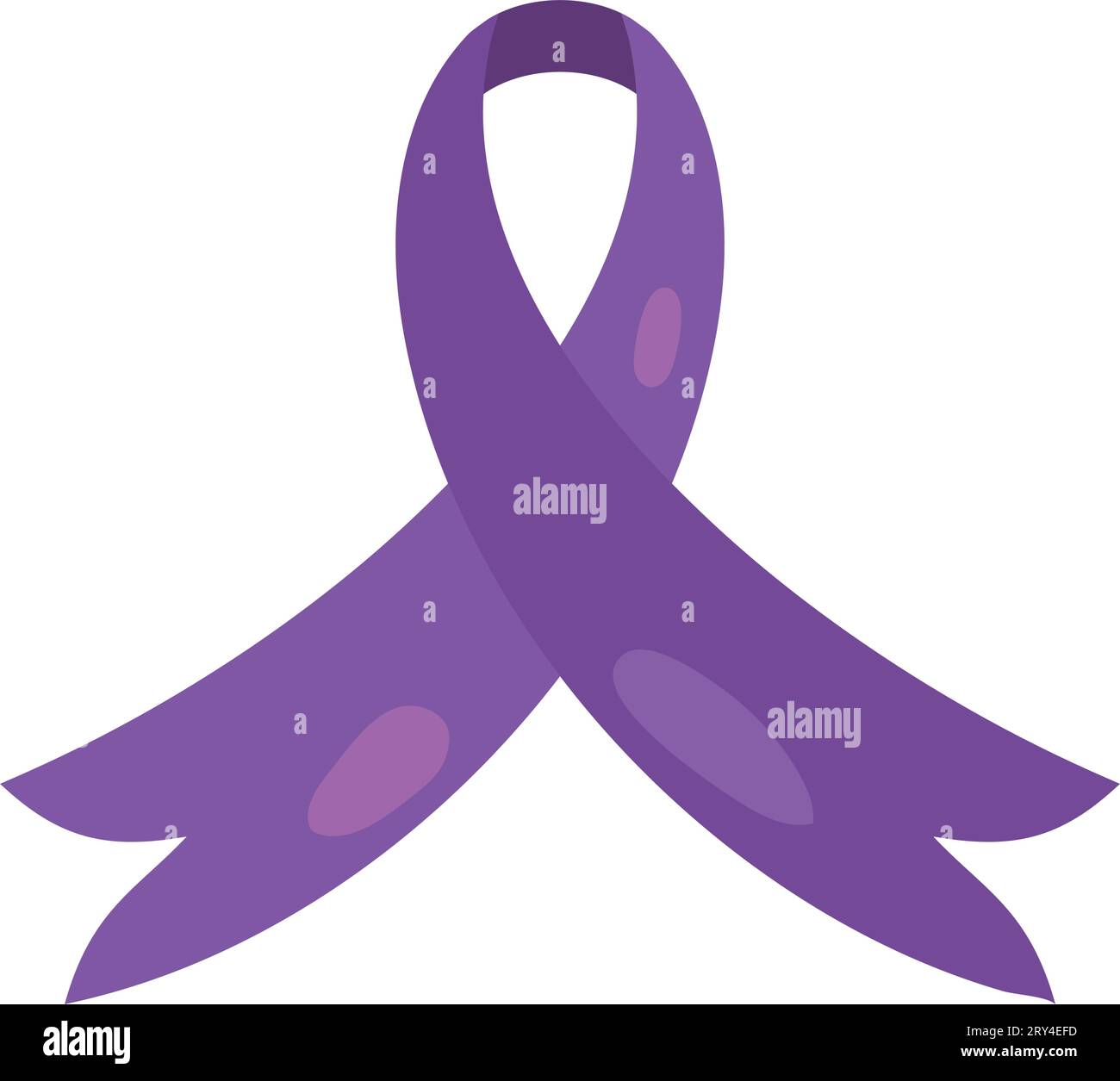 purple ribbon campaign cancer Stock Vector Image & Art - Alamy
