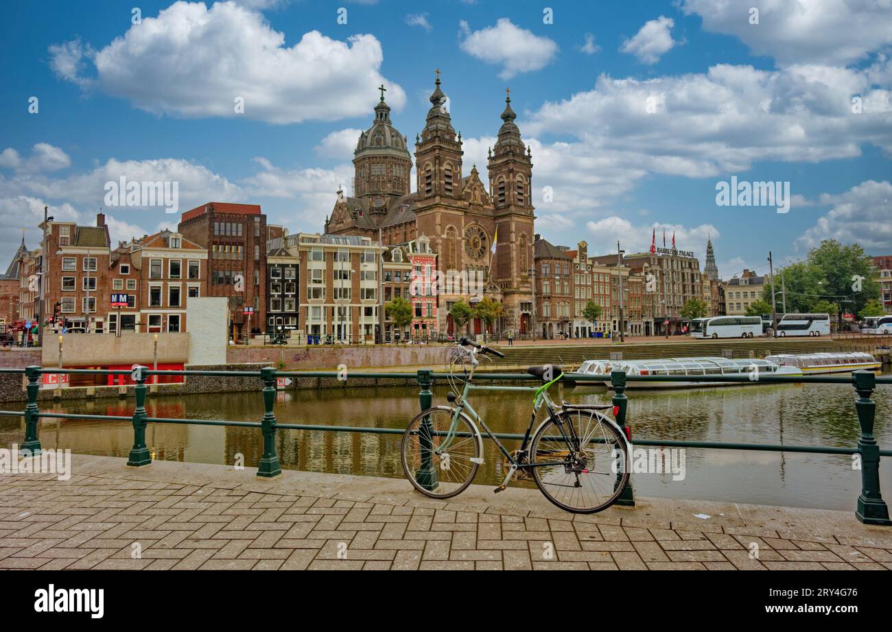 AMSTERDAM, NETHERLANDS - August 24, 2023: Amsterdam is the Netherlands ...