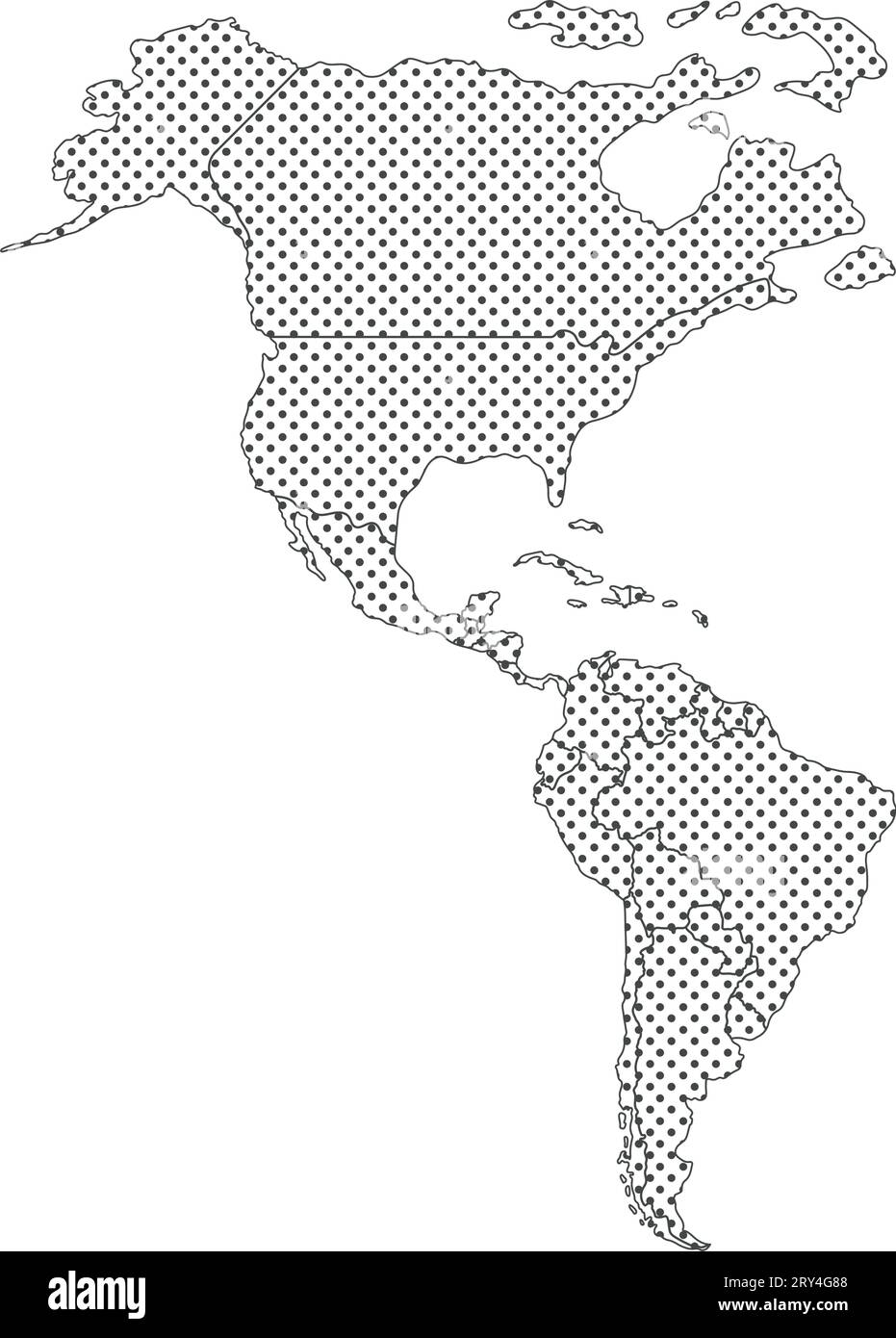 america colorless map Stock Vector Image & Art - Alamy