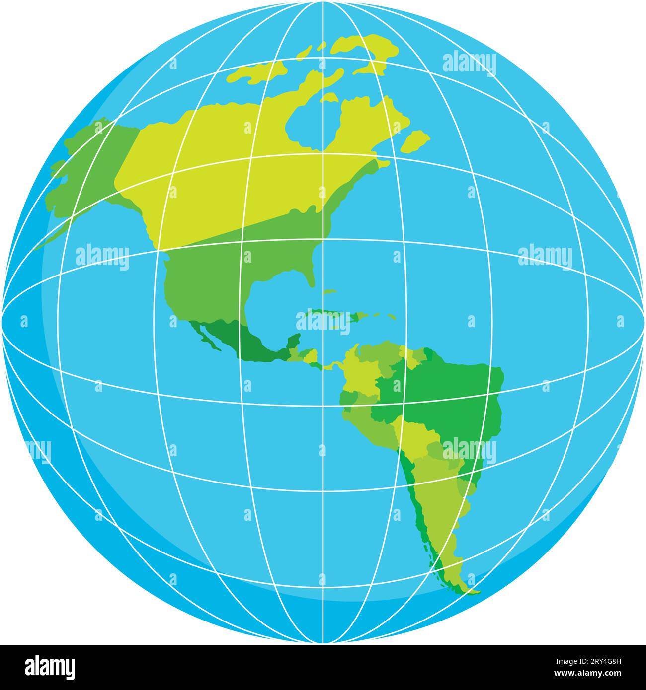 america map illustration Stock Vector Image & Art - Alamy